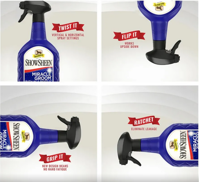 Kjøp Absorbine Showsheen Miracle Groom 950ml her | Lynrask levering ...